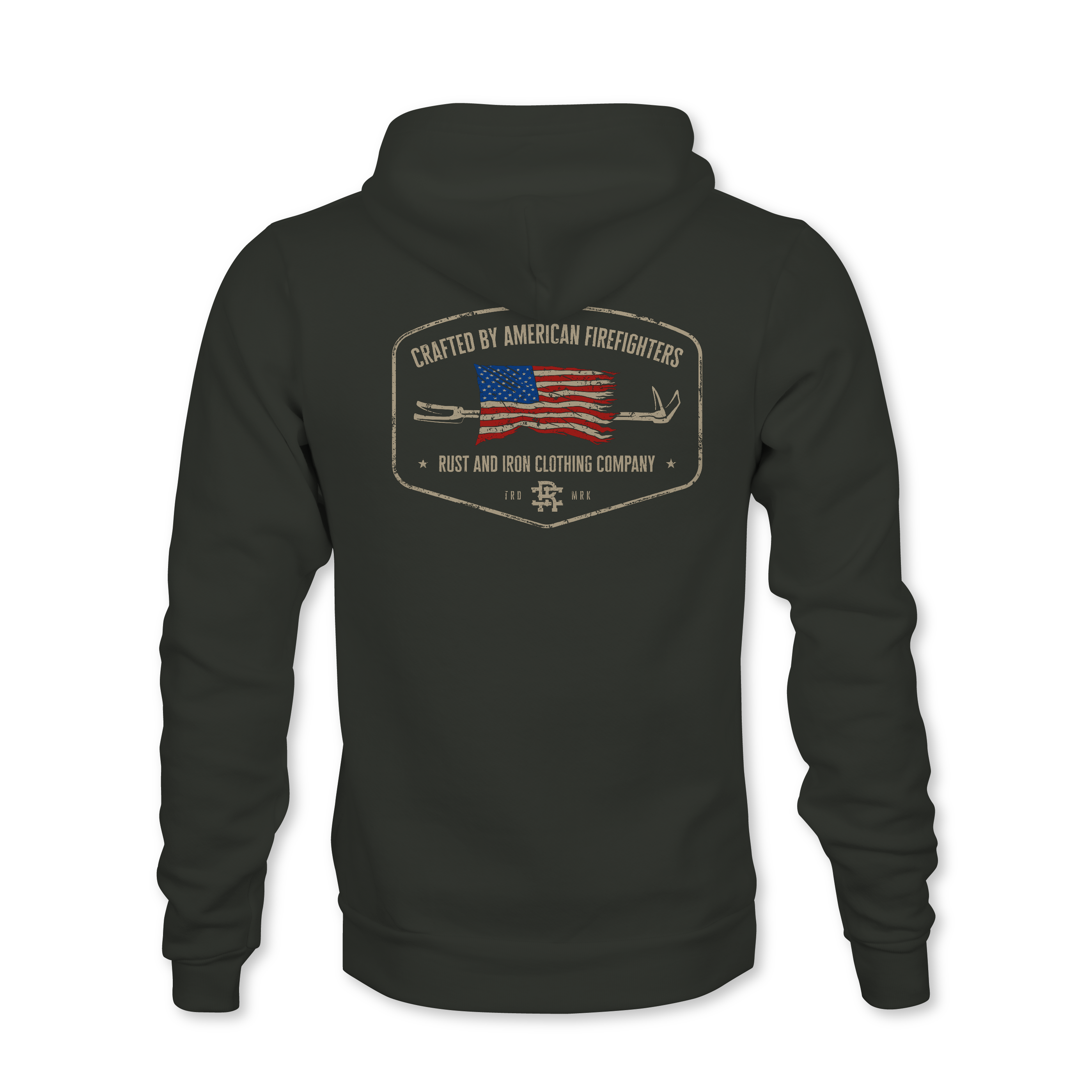 American Firefighters Hoodie – Rust & Iron Clothing